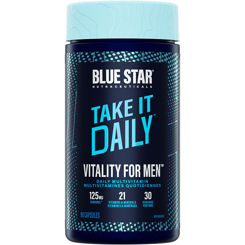 Blue Star Vitality for Men 90 Caps — Popeye's Supplements Ontario