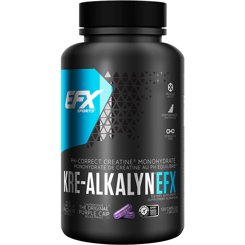 EFX Sports Kre-Alkalyn 120 Caps — Popeye's Supplements Ontario