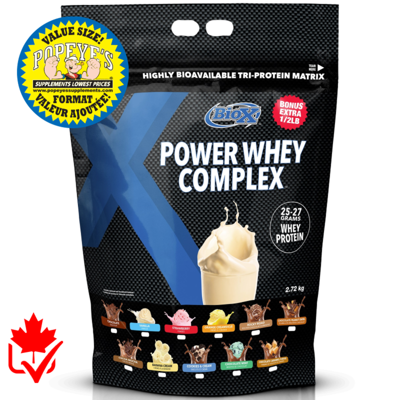 BioX Power Whey Complex 2.72kg — Popeye's Supplements Ontario