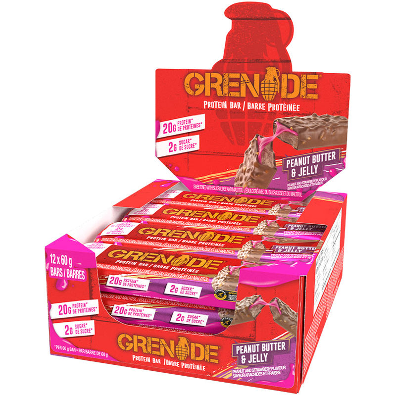 Grenade Protein Bars BOX of 12 — Popeye's Supplements Ontario