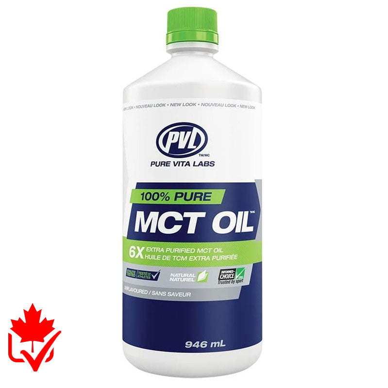 PVL 100% Pure MCT Oil 946ml — Popeye's Supplements Ontario