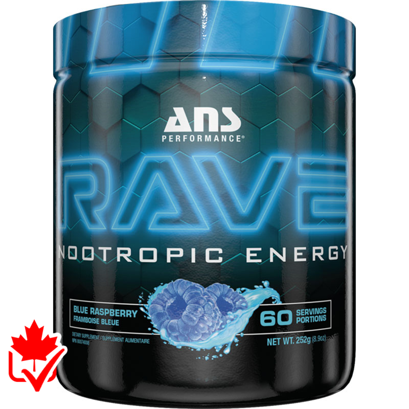 ANS Rave 60 Servings — Popeye's Supplements Ontario