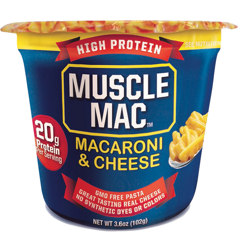 Muscle Mac Macoroni & Cheese Microwavable Cup — Popeye's Supplements ...